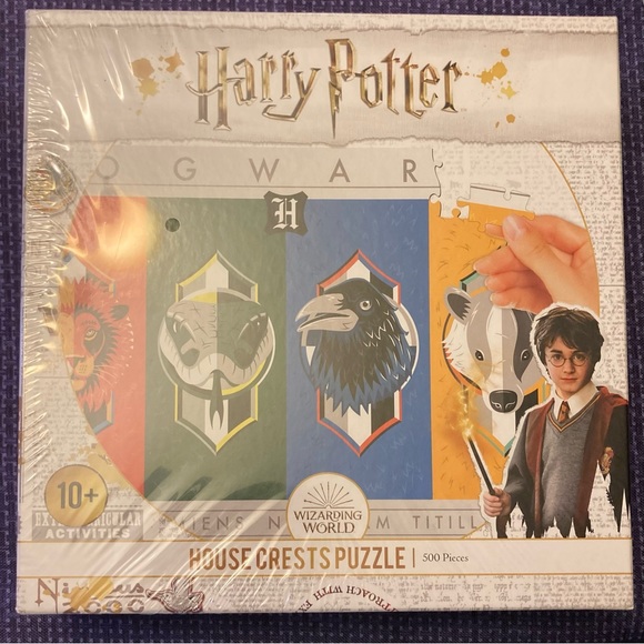 Warner Bros. | Toys | Nib Sealed Harry Potter 50 Pc Puzzle Depicts 4 ...